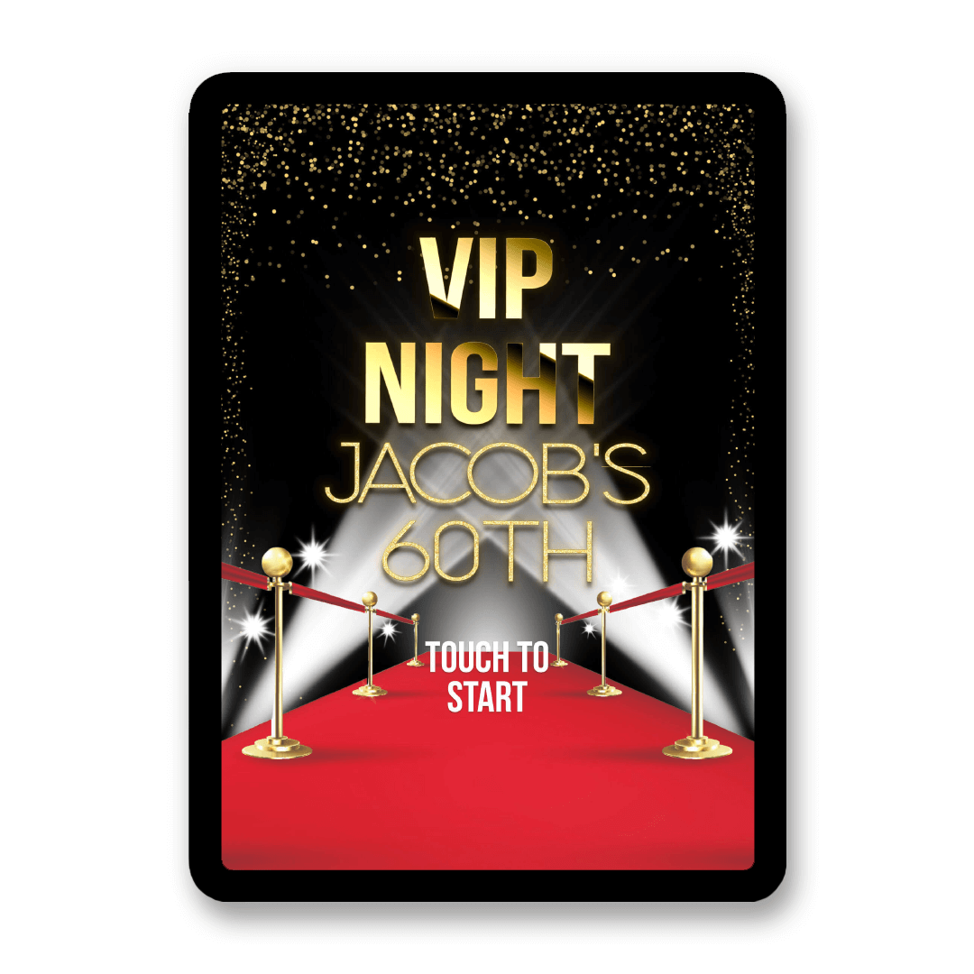 VIP Red Carpet - BespokeBooth